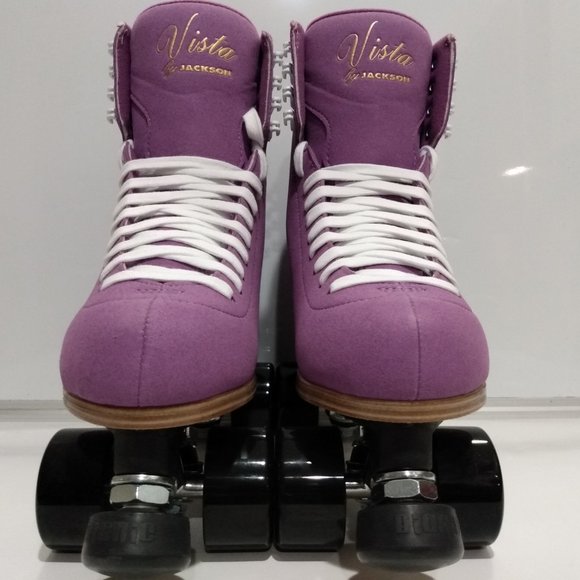 JACKSON | Other | Jackson Vista Viper Nylon Size 5 Purple Roller Ska ...
